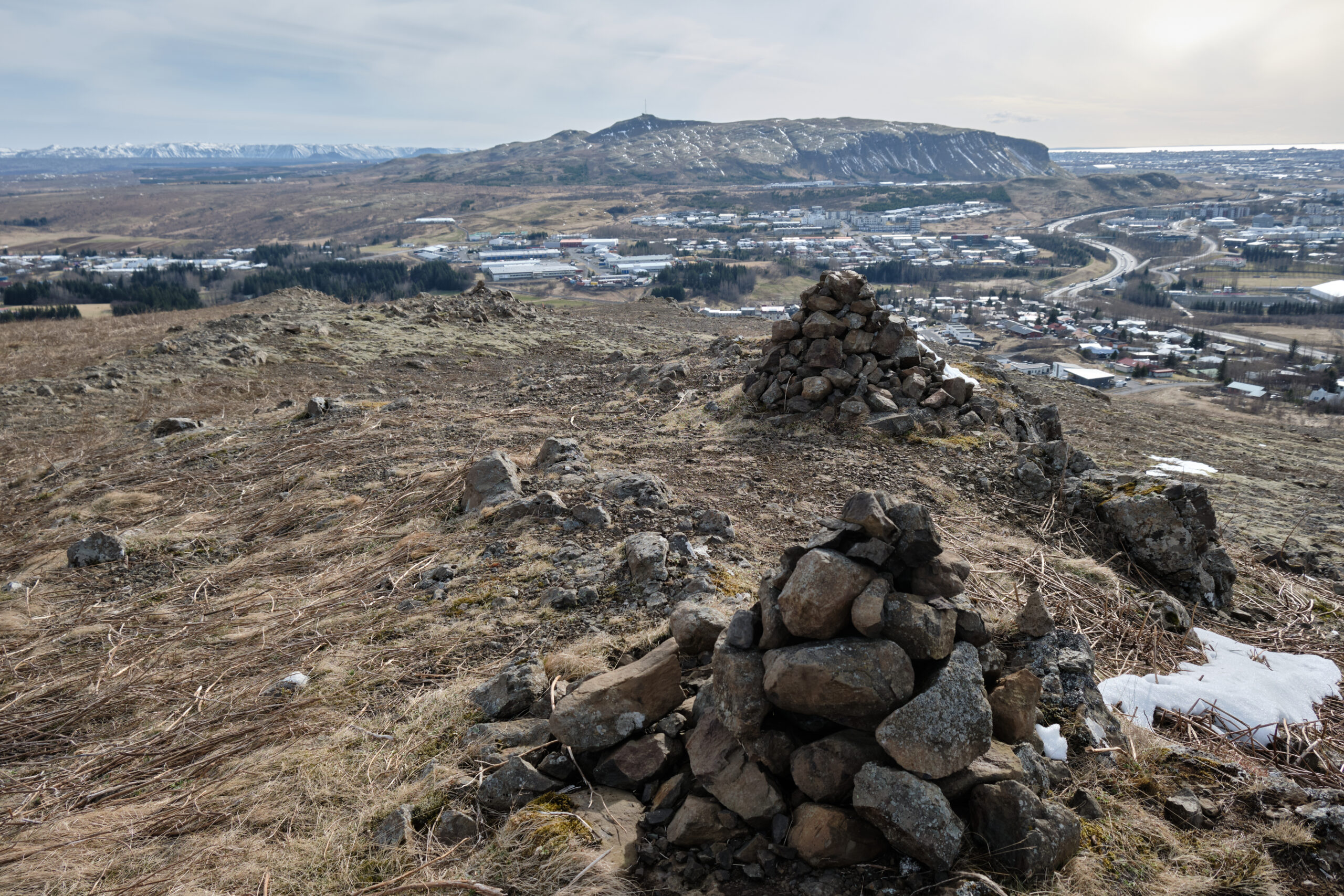 Helgafell w Mosfellsbær - Geoislandia